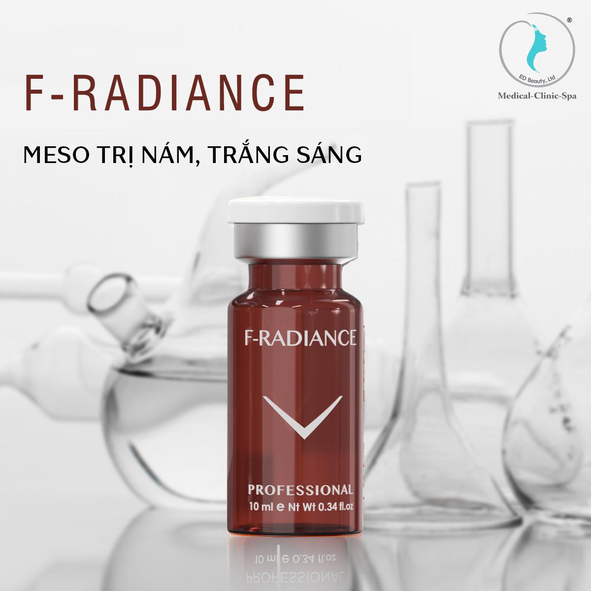 PHÁC ĐỒ FUSION MESO F-RADIANCE DÀNH CHO DA NÁM, LÃO HÓA